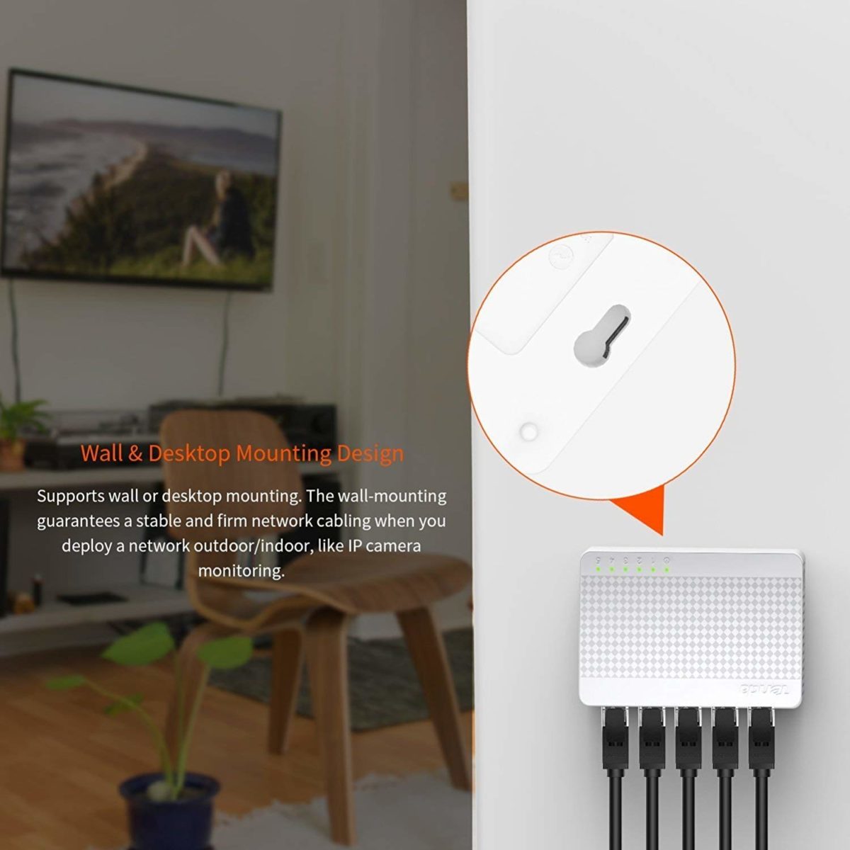 Tenda TE-S105 5-Port Desktop Switch